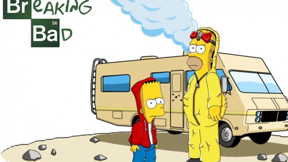 Simpsonlar Breaking Bad'e özendi