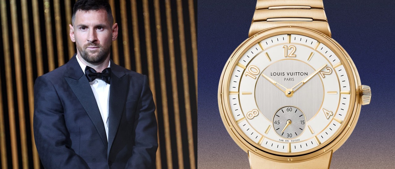 Lionel Messi'nin Ballon D'or'da Taktığı Muhteşem LV Tambour